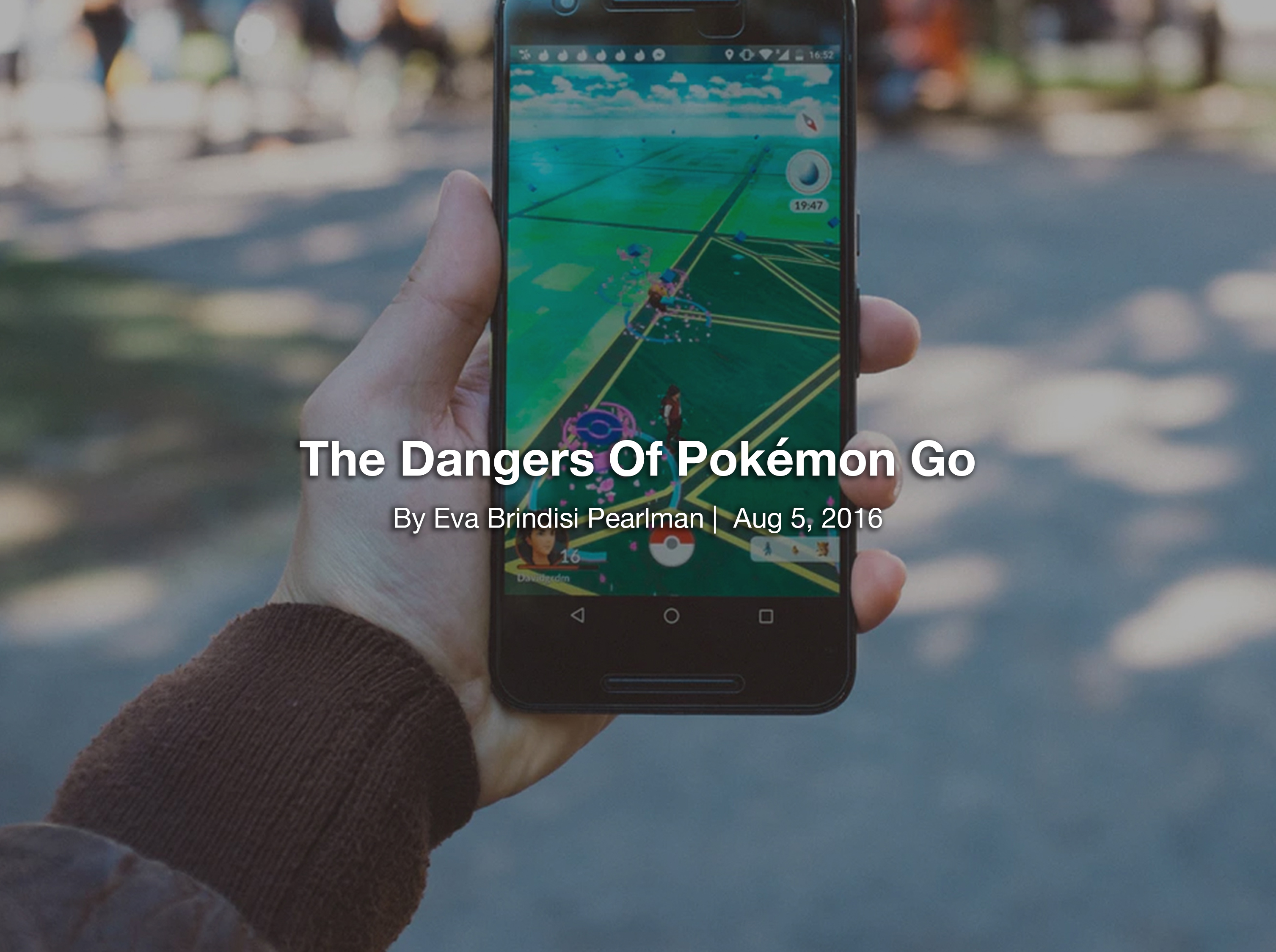The Dangers Of Pokémon Go - Utica and Syracuse Personal Injury Lawyer